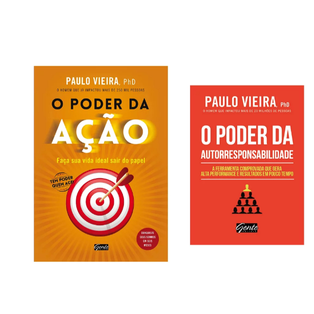 Combo - Livro O Poder da Ação e Livro O Poder da Autorresponsabilidade ...