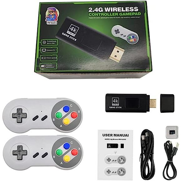 Game Stick 3500 jogos Snes Mega Drive Fliperama Arcade Game Boy ...