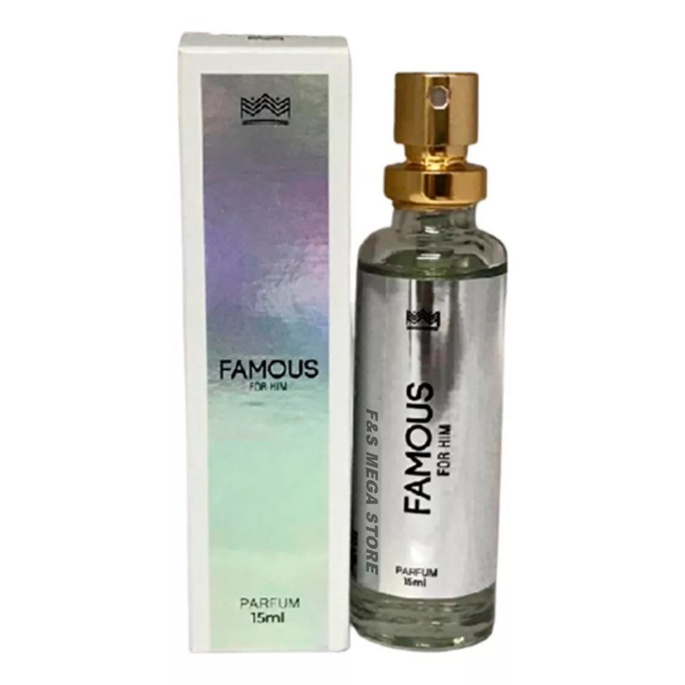 Perfume Famous For Him Amakha Paris 15ml | Shopee Brasil