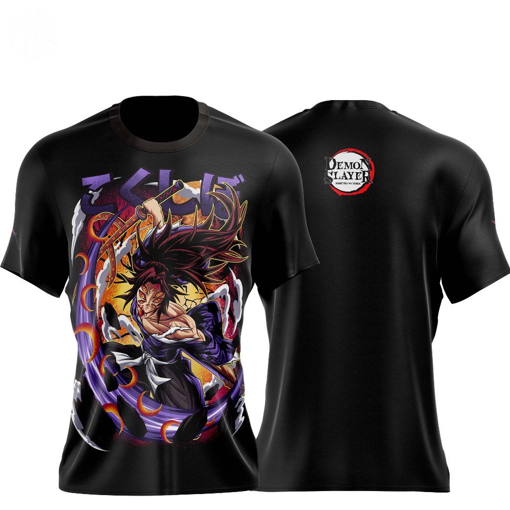 Camiseta Personalizada Kokushibo Lua Superior 1 Demon Slayer Dry Fit ...