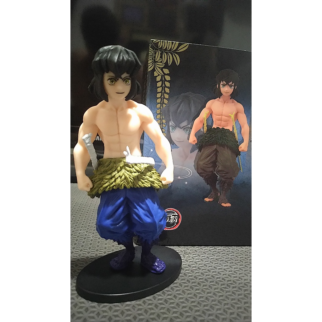 Action Figure Inosuke Hashibira 15cm Boneco de ação Kimetsu no Yaiba ...
