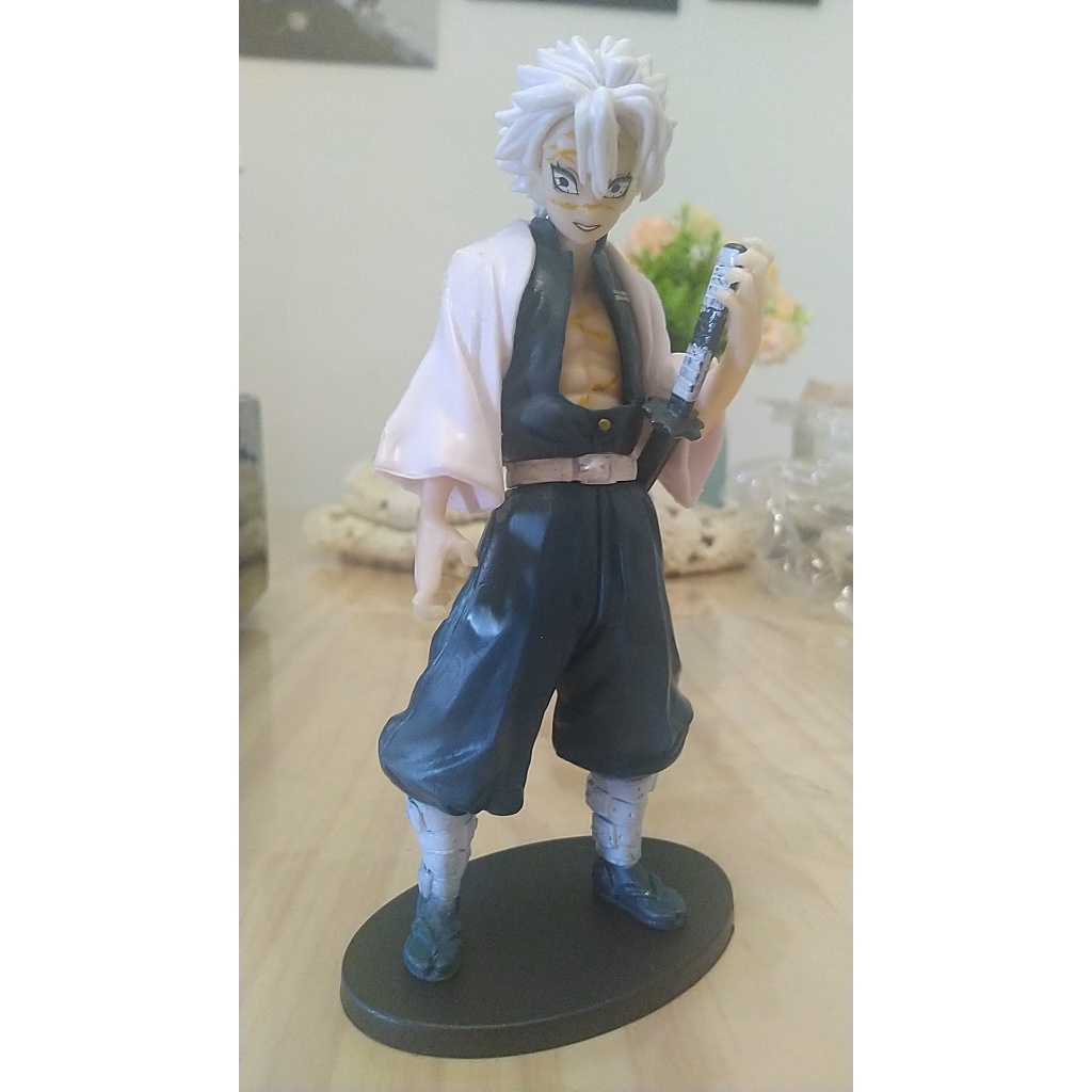Action Figure Sanemi Shinazugawa 15cm Boneco de ação Kimetsu no Yaiba ...