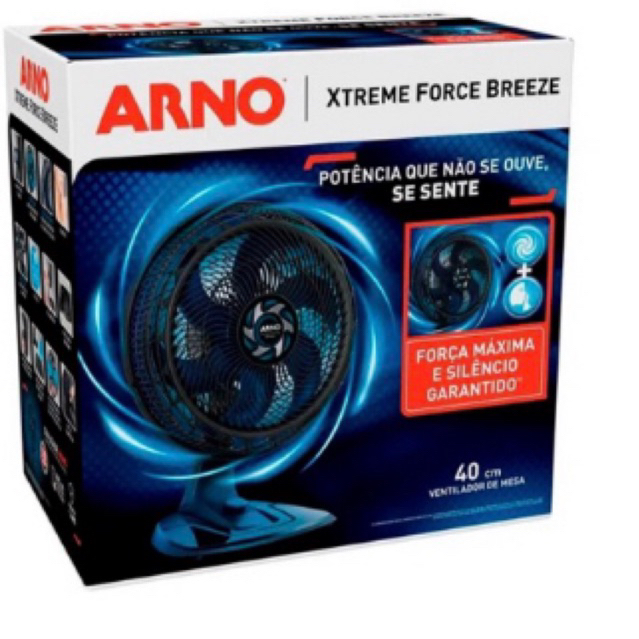ventilador Arno turbo extreme force breeze 220v | Shopee Brasil
