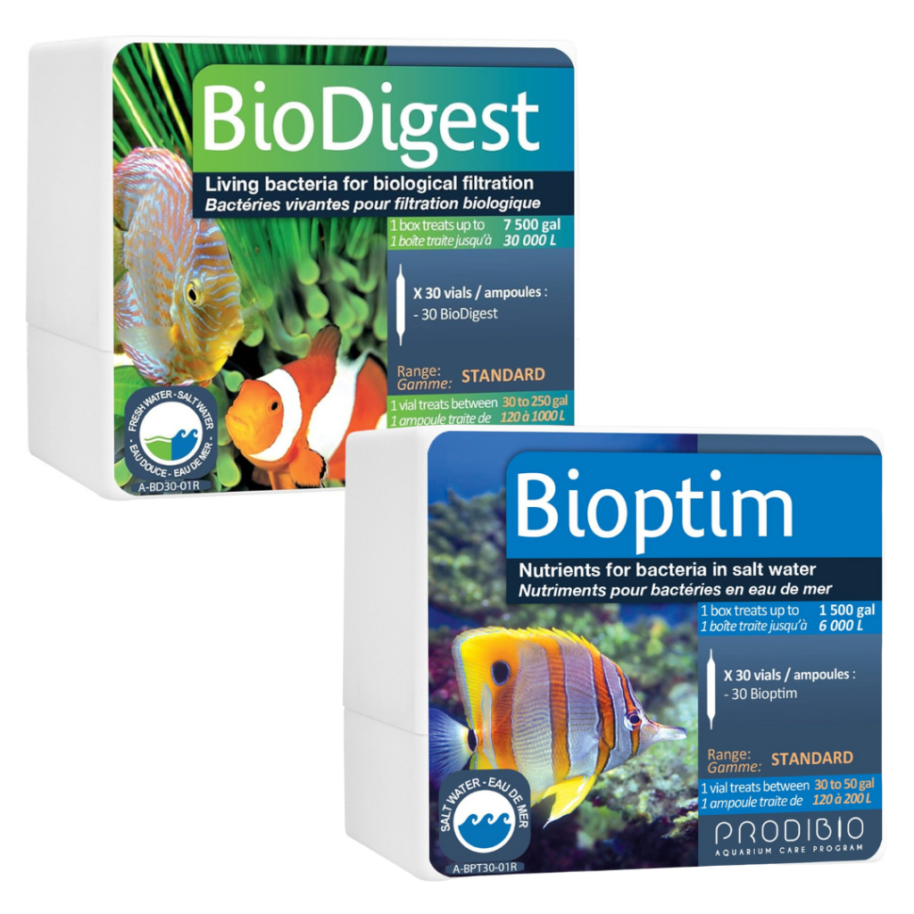 Kit Prodibio Acelerador Biologico Biodigest + Bioptim Para Aquarios e Lagos de Alta Qualidade ...