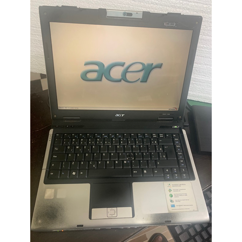 NOTEBOOK MODELO ASPIRE 5050. com defeitos. | Shopee Brasil