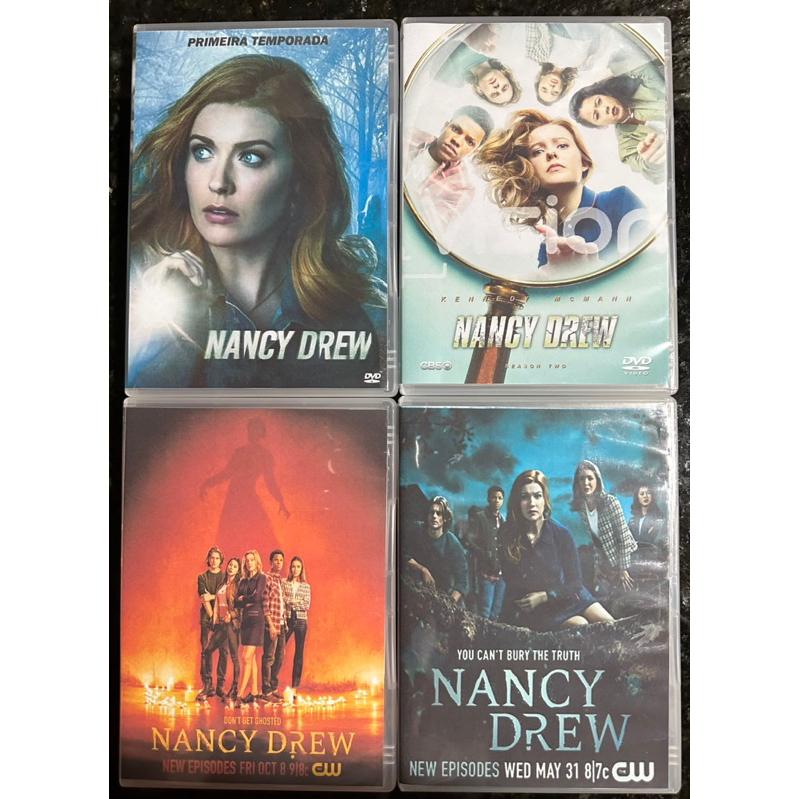 DVD - NANCY DREW - AS 4 TEMPORADAS (DUBLADO OU LEGENDADO) | Shopee Brasil