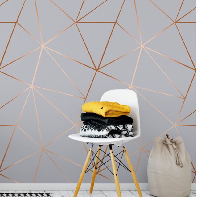 Papel De Parede Modelo 3d Zara Cinza 5 Metros X 45cm Adesivo