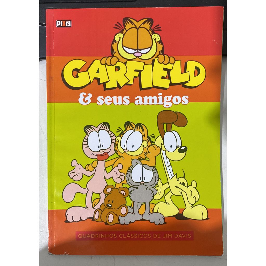 HQ Usada: Garfield e Seus Amigos - Jim Davis | Shopee Brasil