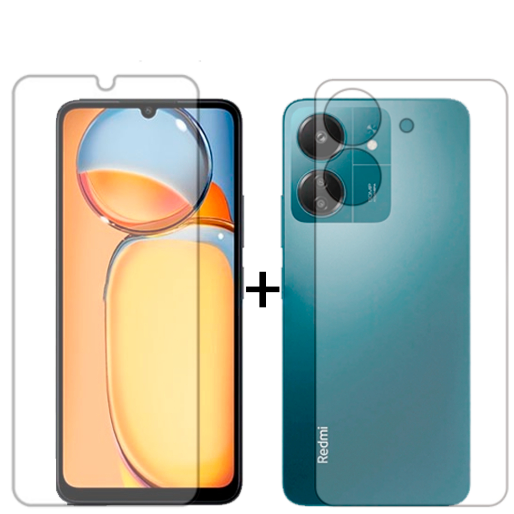 Película Hidrogel HD Frente E Verso Anti Impacto Redmi 13C 4G OU 5G ...