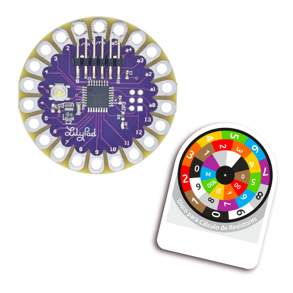 Kit2 Modulo Arduino Lilypad Original - Atmega328 | Shopee Brasil
