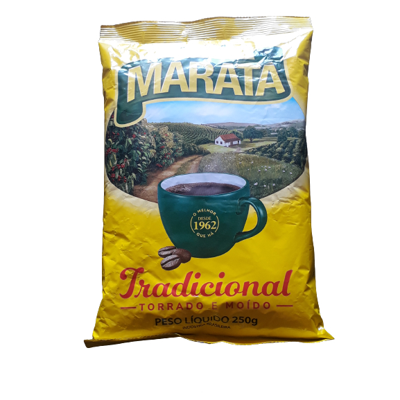 CAFE MARATA TRADICIONAL TORRADO E MOIDO 250G | Shopee Brasil