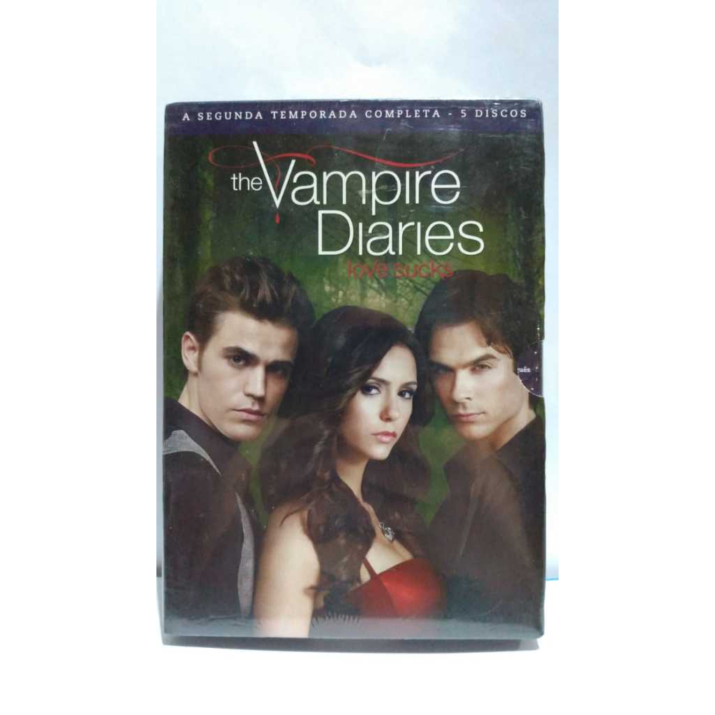 DVD Box The Vampire Diaries Segunda temnporada Vampiros aventura terror ...