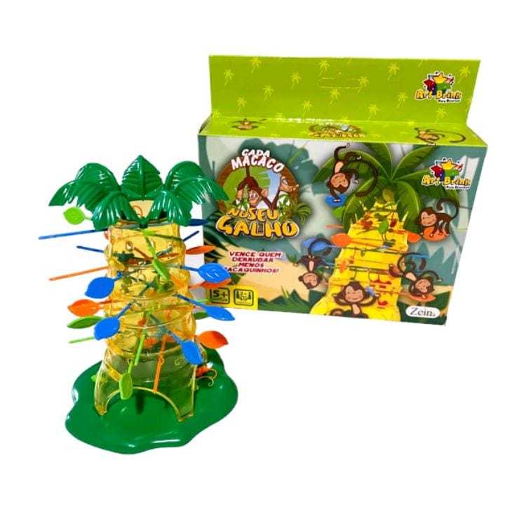 Jogo Infantil Cada Macaco No Seu Galho Interativo Divertido | Shopee Brasil