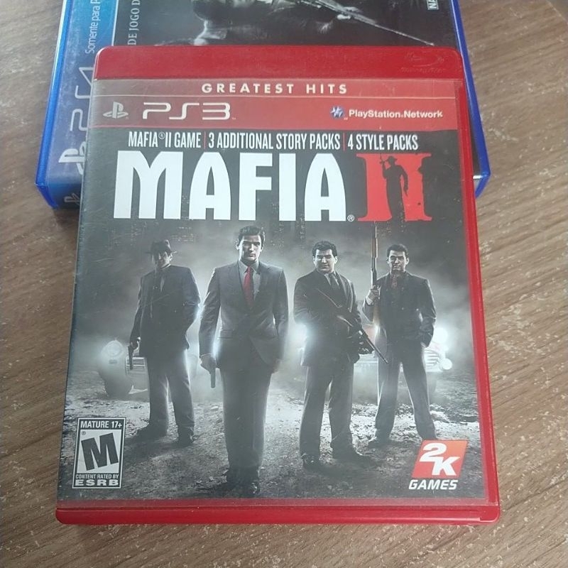 Mafia 2 PS3 mídia física original usado - Faz a Boa!