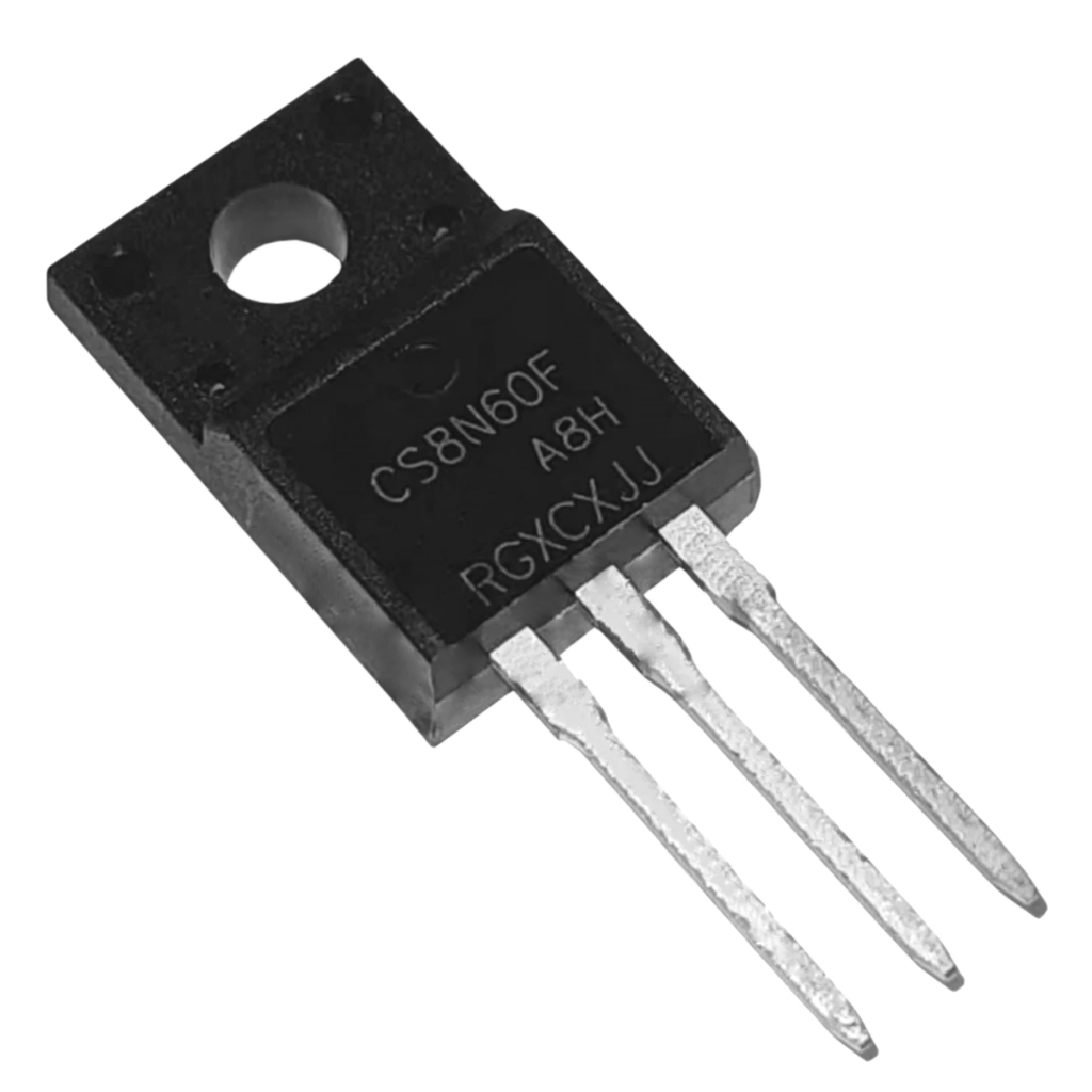 Transistor Mosfet Cs8n60f Cs8n60 Cs 8n60 8n60f To220f 600v 8a | Shopee Brasil