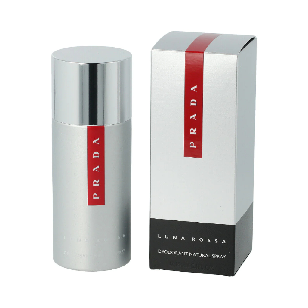 PRADA LUNA ROSSA DEODORANT SPRAY 150 ML | Shopee Brasil