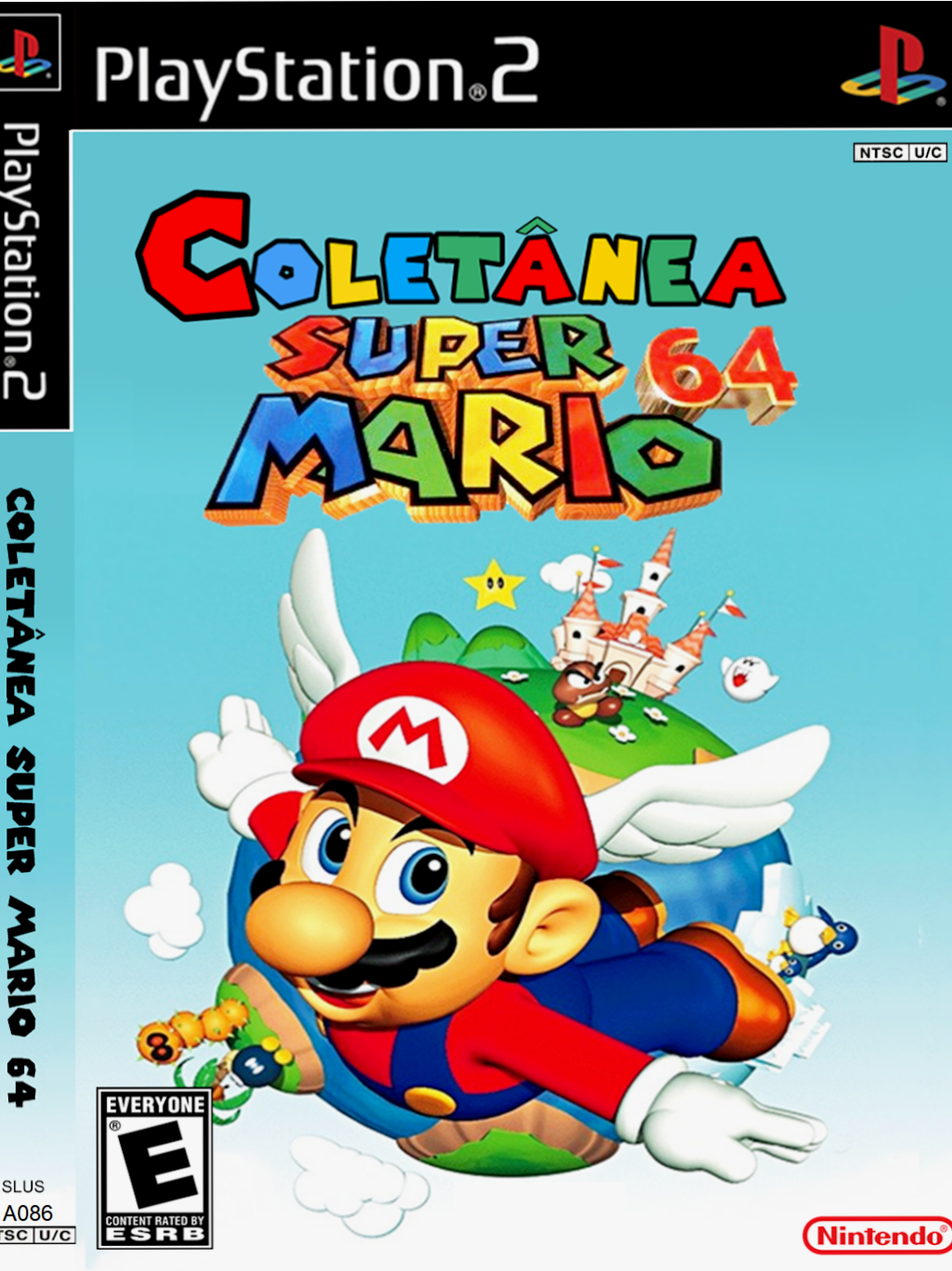 Mario 64 BR Legendado - Ps2 Jogo PlayStation 2 Game – (patch) - A086 ...