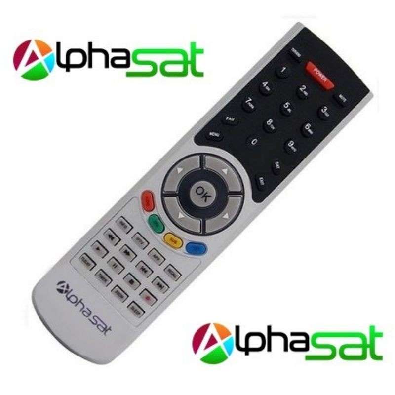 Controle Remoto para Receptor Alphasat Chroma plus | Shopee Brasil