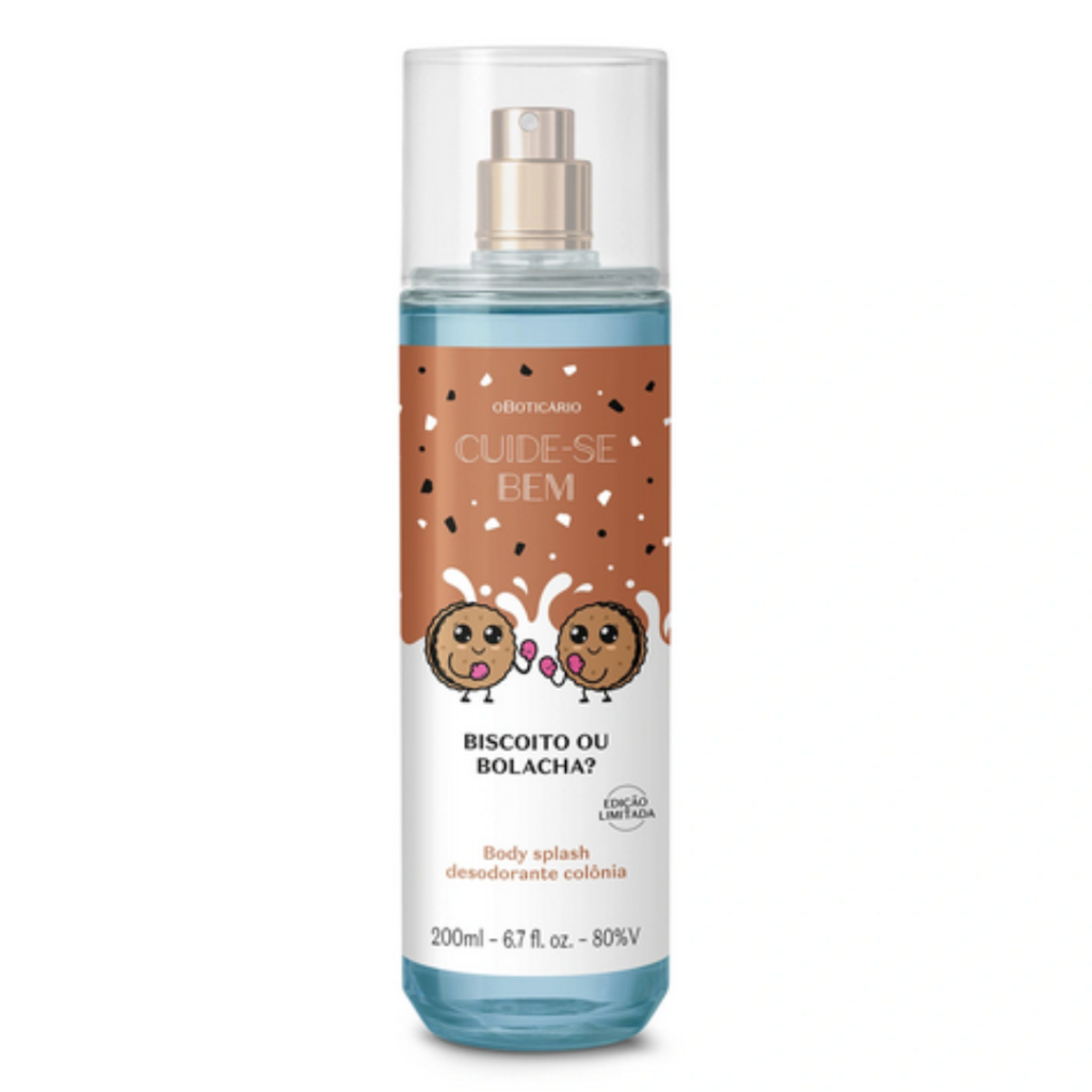 Body Splash Cuide-se Bem Biscoito ou Bolacha 200ml - O Boticário ...