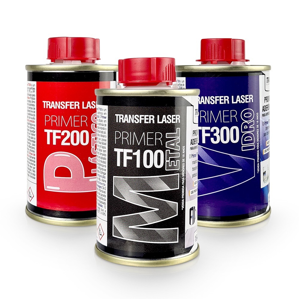 Kit Transfer Laser Primer Transfix - Tf100 + Tf200 + Tf300 | Shopee Brasil