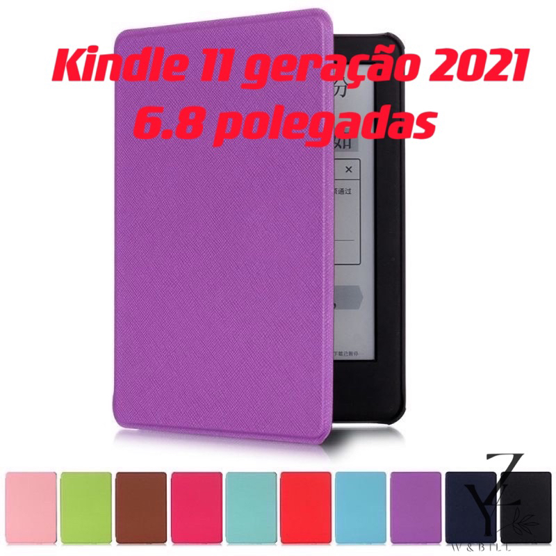 W.BILL Capa Case Kindle 6.8 polegadas M2L4EK M2L3EK Paperwhite 5 2021 6 ...