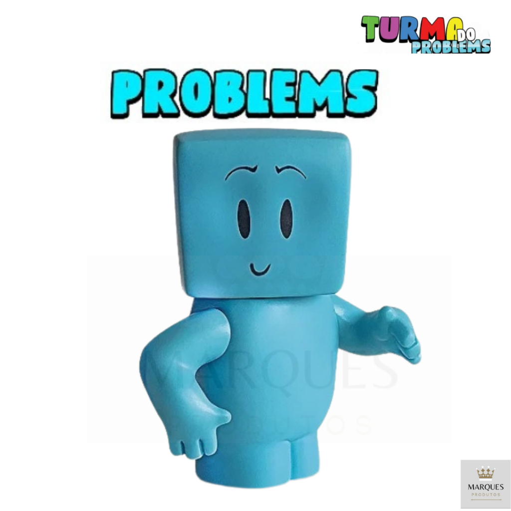Mini Boneco Problems Vinil 12 cm Minecraft Original | Shopee Brasil