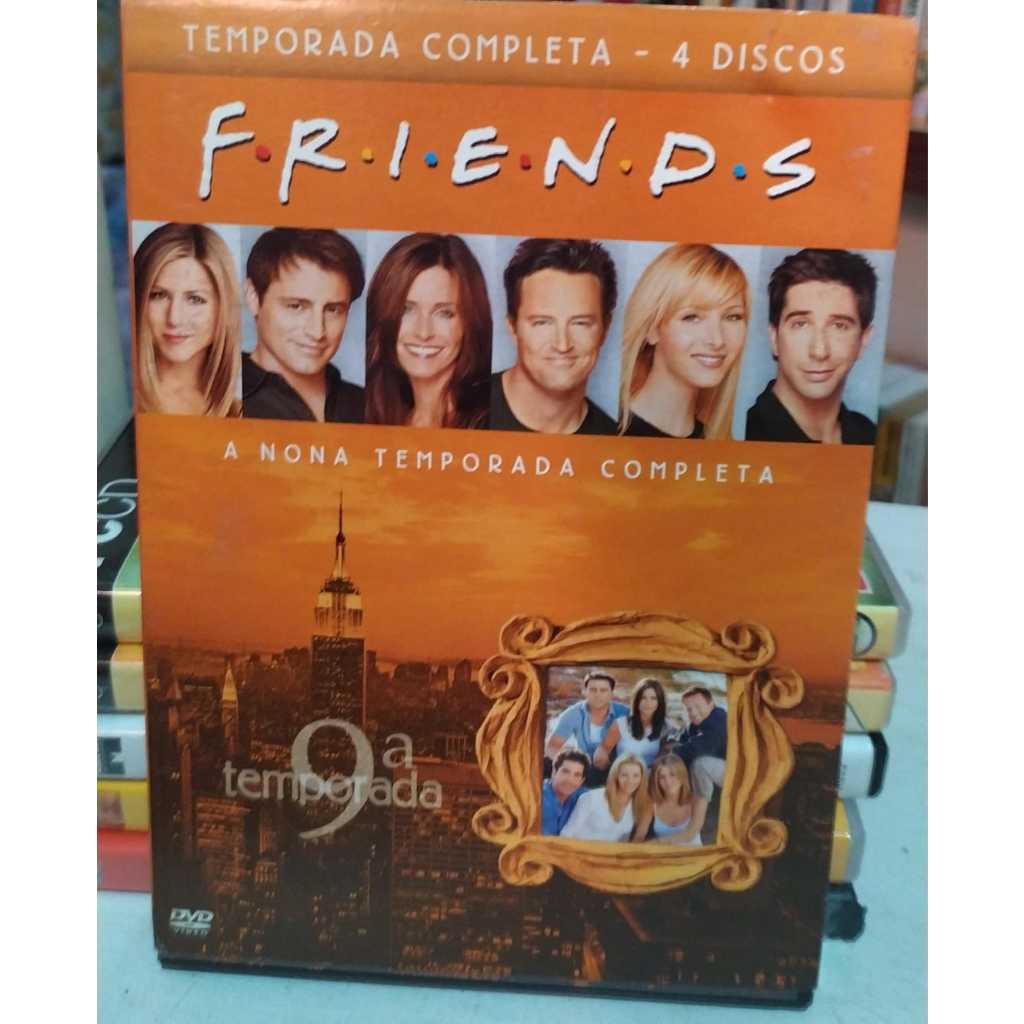 dvd FRIENDS 9 TEMPORADA-4 DISCOS | Shopee Brasil