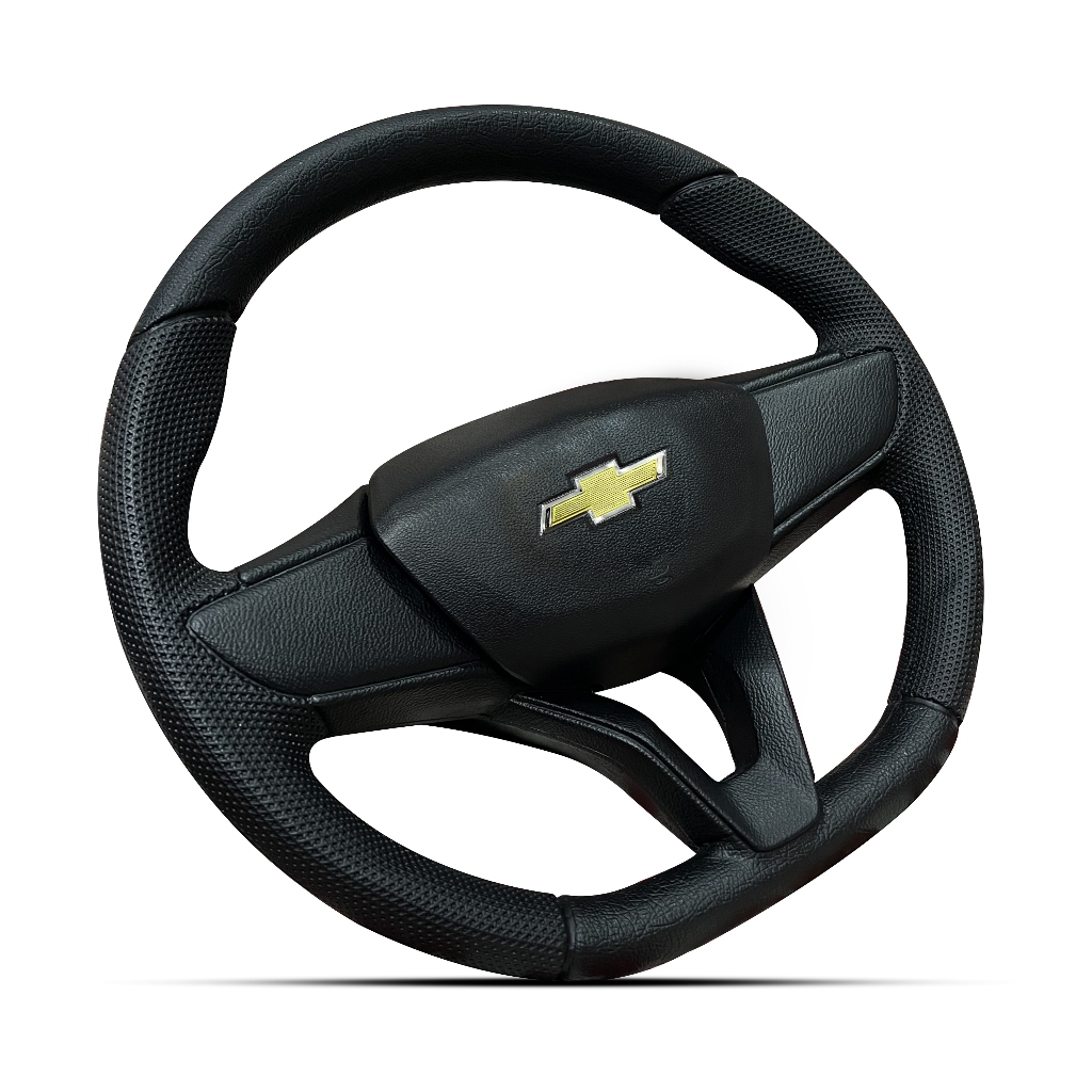 VOLANTE ESPORTIVO TRACKER BLACK COMPATIVEL COM TODA LINHA GM CHEVROLET ...