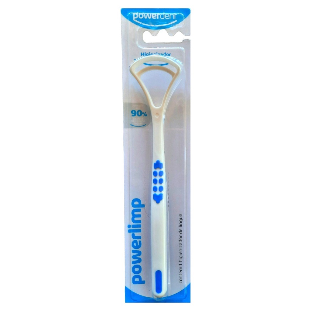 Limpador E Raspador De Língua Higienizador Bucal Confortável para ...