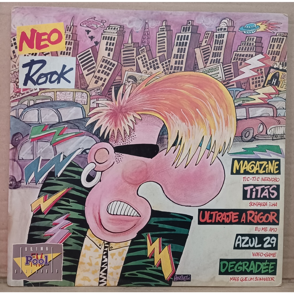 LP Disco De Vinil Neo Rock - 1984 - Promocional Raro LP Muito Bom Capa ...