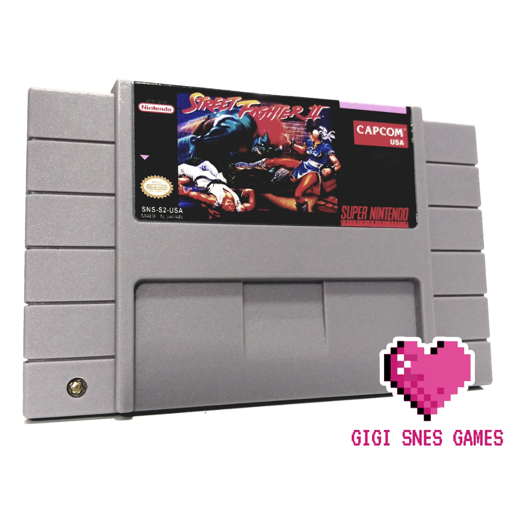 Jogo Street Fighter 2 para Super Nintendo ( SNES / SFC ) | Shopee Brasil