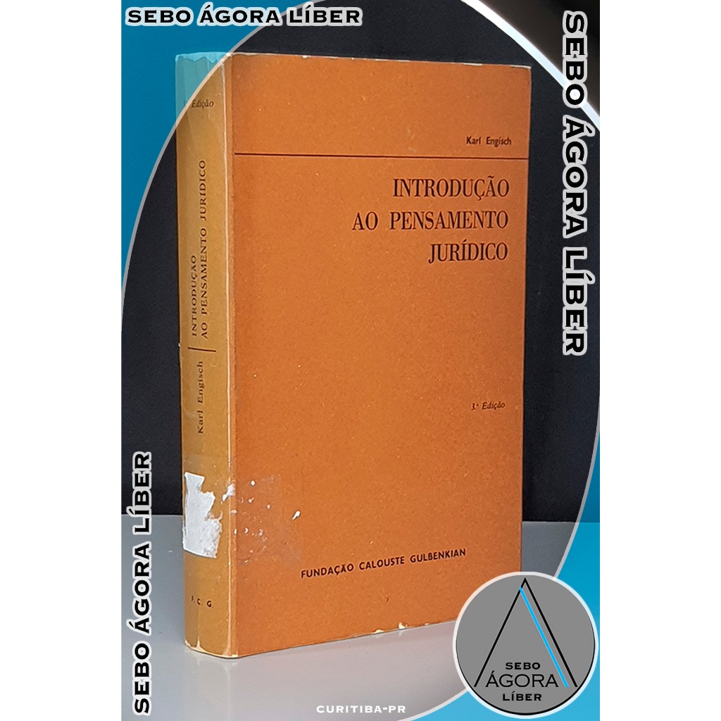 Introdução ao Pensamento Jurídico - Karl Engisch | Shopee Brasil