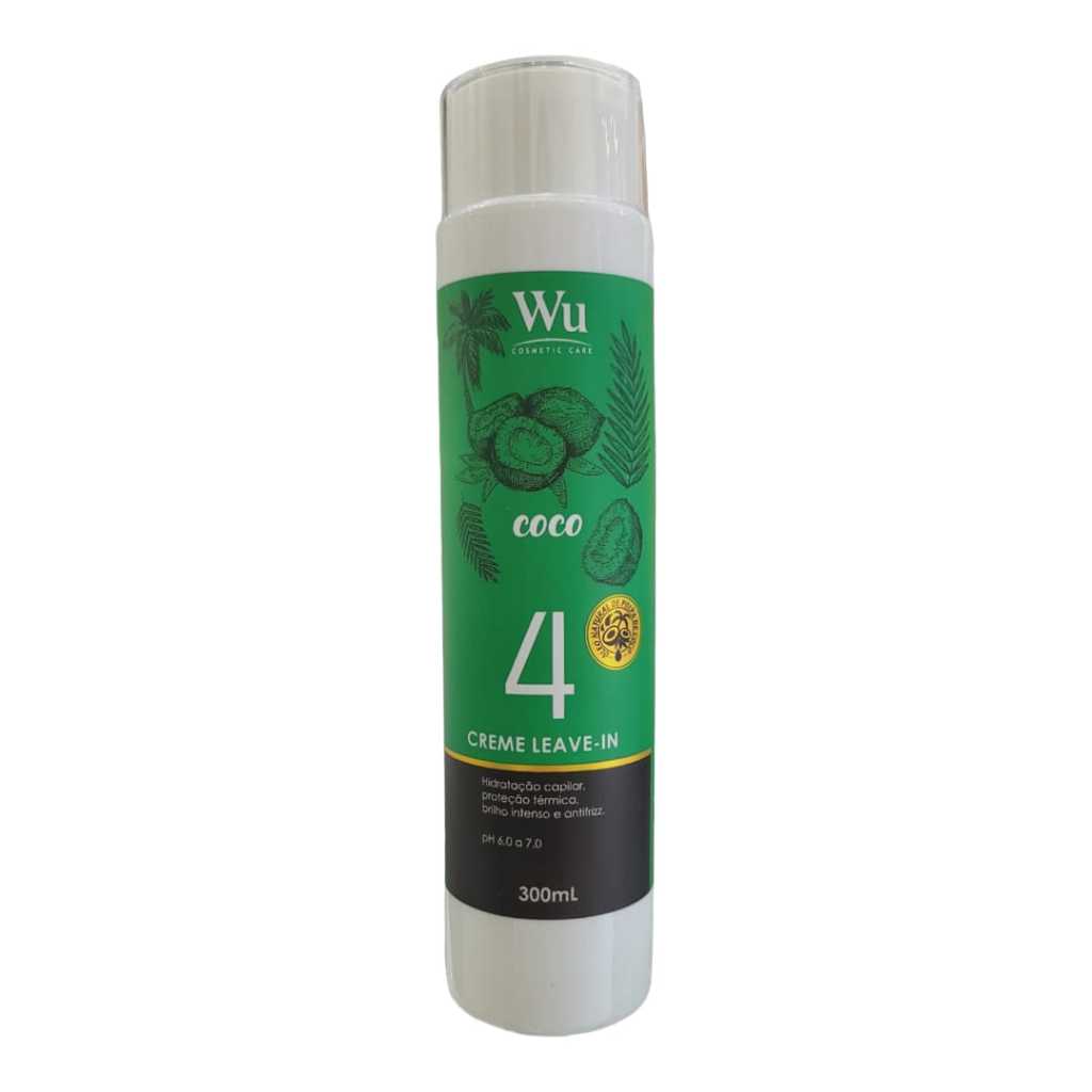 Creme Leave-In Fruit Mix Coco WU 300ml | Shopee Brasil