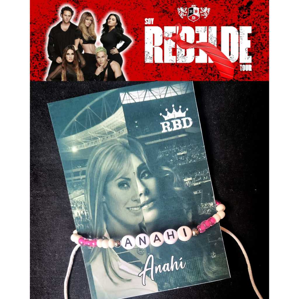 Pulseira RBD Anahi / Mia Colucci | Shopee Brasil