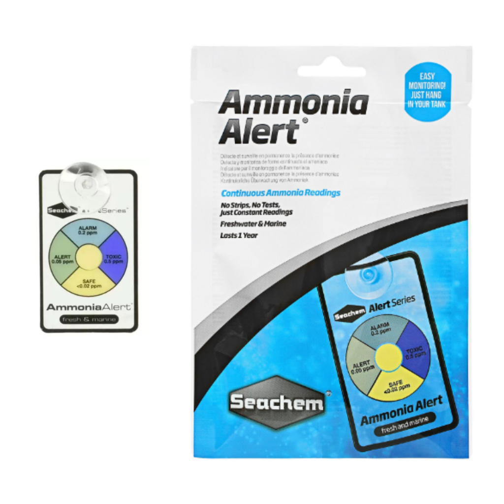 Ammonia Alert para Aquário Seachem – Sensor Teste de Amônia Monitora ...