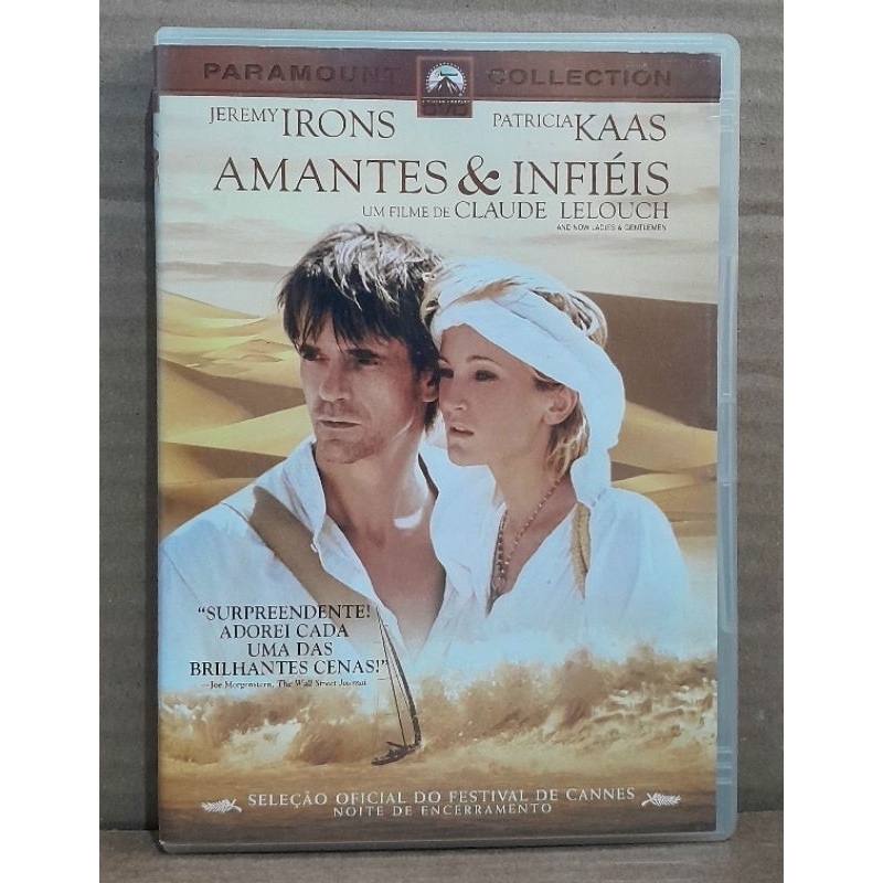 Dvd Amantes & Infiéis - Jeremy Irons - Original Usado | Shopee Brasil