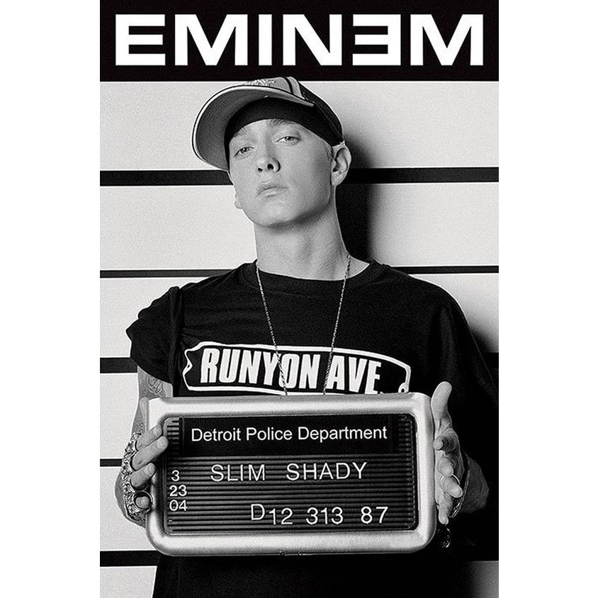 Poster Eminem - cantor - Rap | Shopee Brasil
