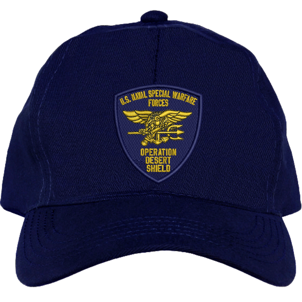 Boné Navy Seals Operation Desert Shield | Shopee Brasil