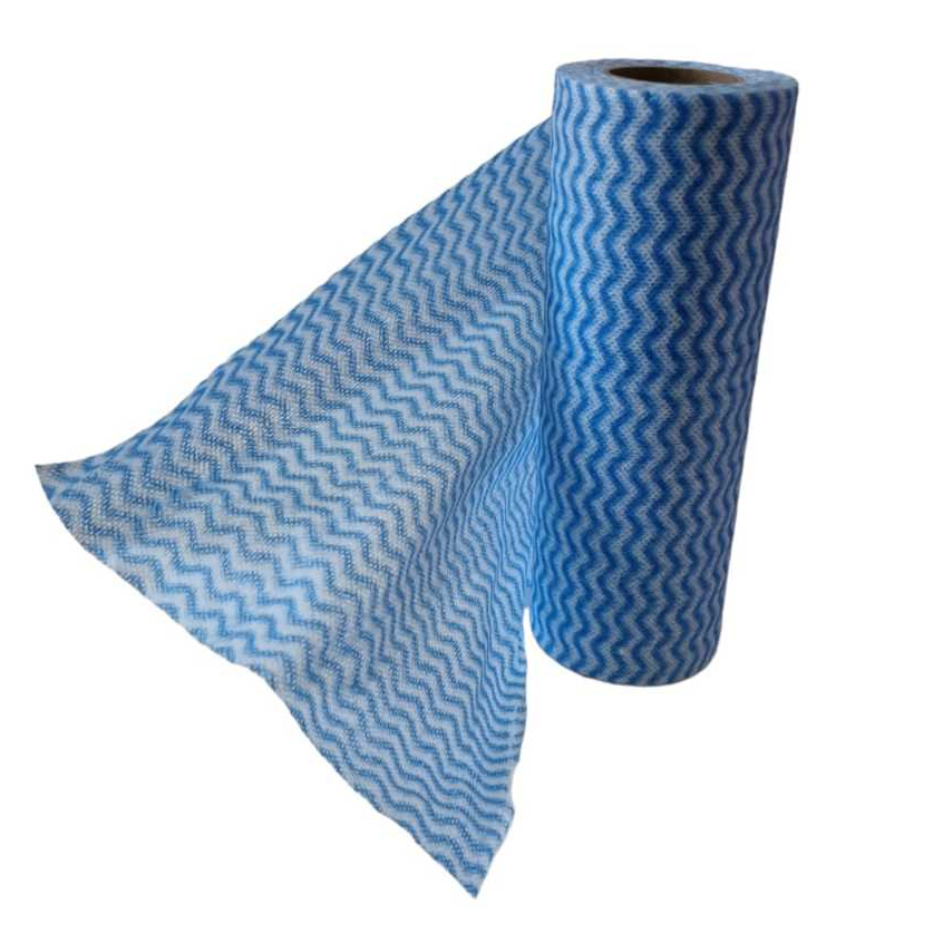 ROLO DE PANO MULTIUSO PARA LIMPEZA LEVE 50 FOLHAS PICOTADA 20 X 30cm ...