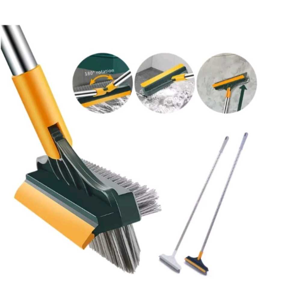 Rodo magico Mop Esfregão Vassoura Escova de Limpeza 180º | Shopee Brasil