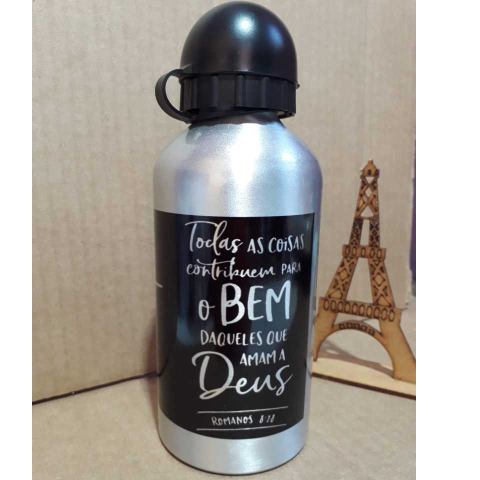Garrafa Squeeze Alumínio Personalizada 500ml, Garrafa do seu Jeito, Garrafa Personalizada Foto ...