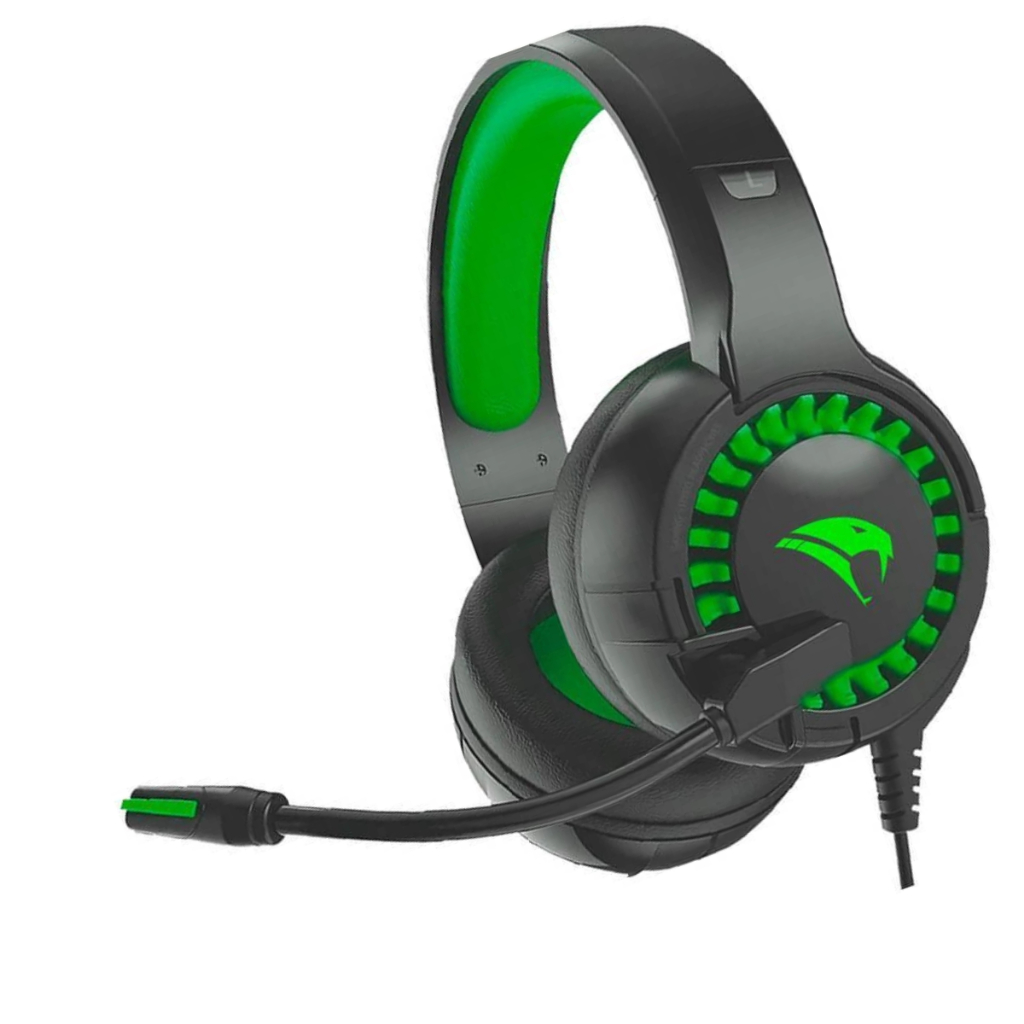 Headset Gamer Python Viper Pro Preto Led Rgb | Shopee Brasil