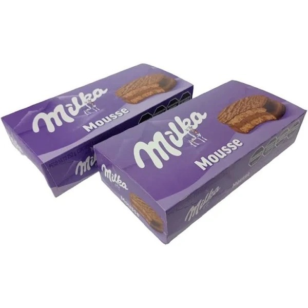Kit 2 Cx Milka Mousse Alfajor Argentino Recheio Tipo Mousse | Shopee Brasil