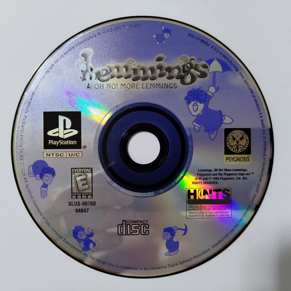 Lemmings Oh No! More Lemmings Original PS1 | Shopee Brasil