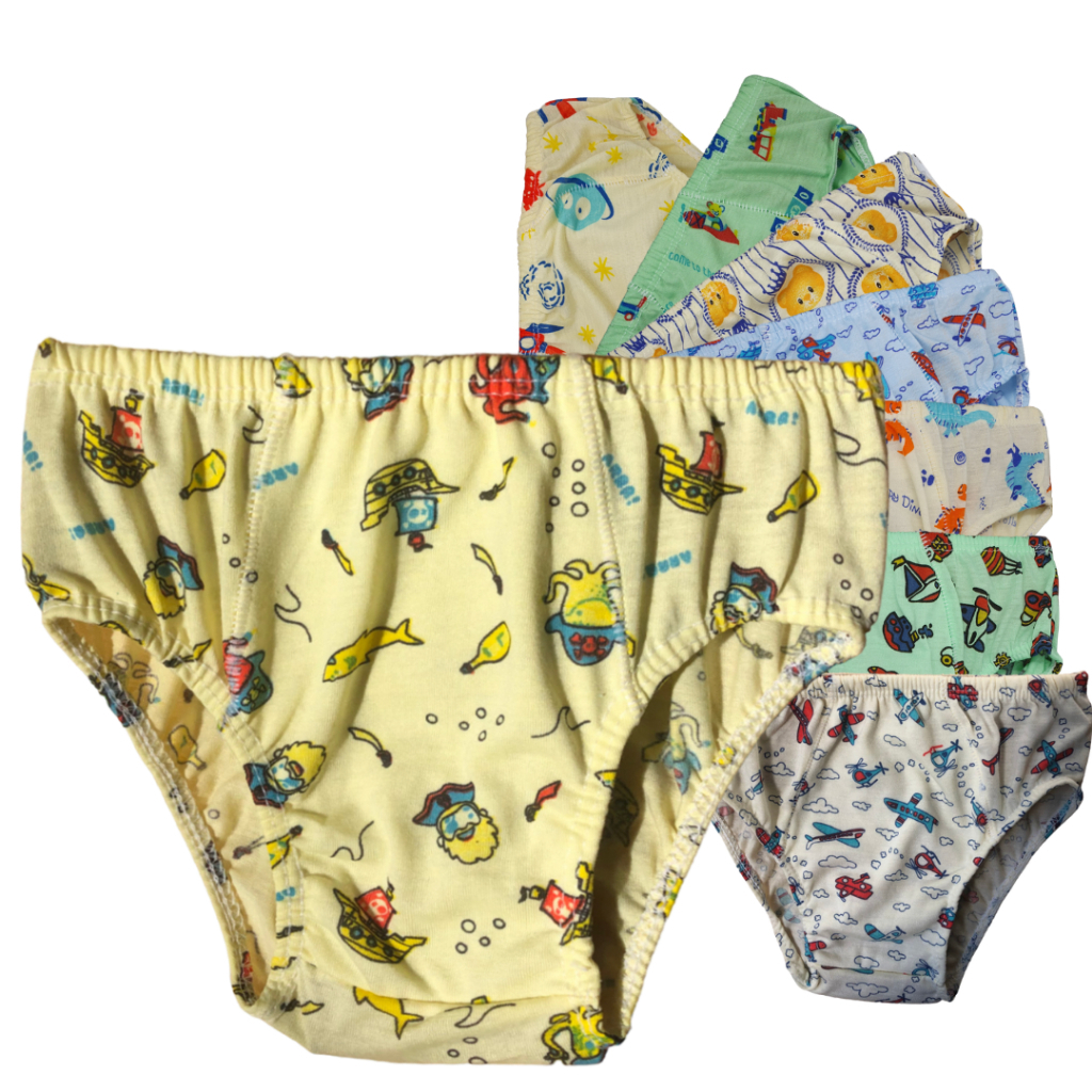 Kit 10 Cuecas Infantil Menino Algodão | Shopee Brasil