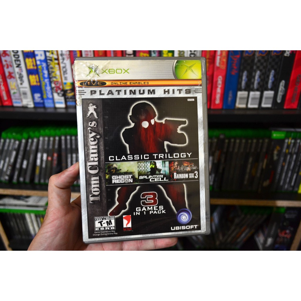 Tom Clancy,s Classic Trilogy Xbox Classico Jogo Original | Shopee Brasil