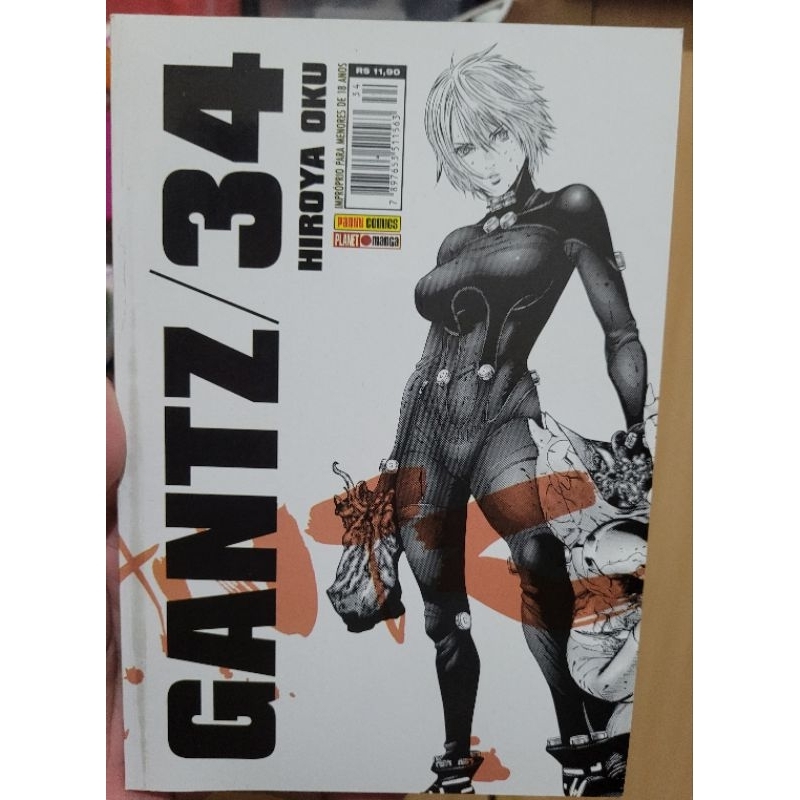 Mangá Gantz Vol.34,36 e 37 | Shopee Brasil