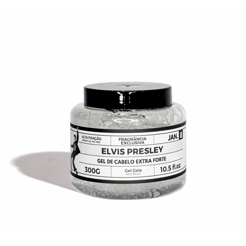 Gel Forte Cola Para Cabelo Elvis Presley Viking 300ml | Shopee Brasil
