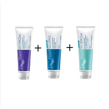 Kit Tratamento para os Pés FootWork Avon 80g | Shopee Brasil