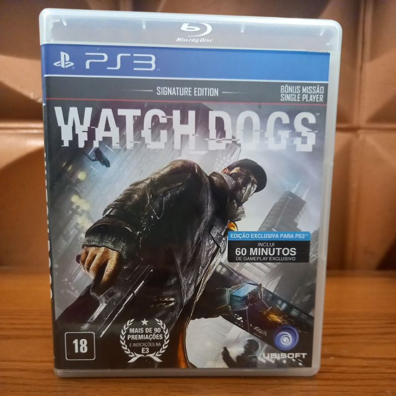Watch Dogs PS3 mídia física | Shopee Brasil